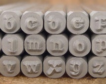 Popular items for metal alphabet stamp on Etsy