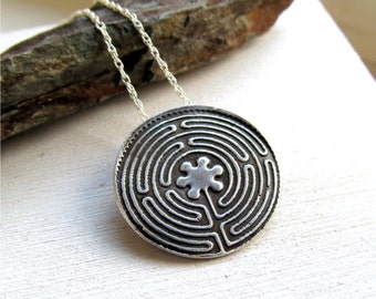 Labyrinth jewelry | Etsy
