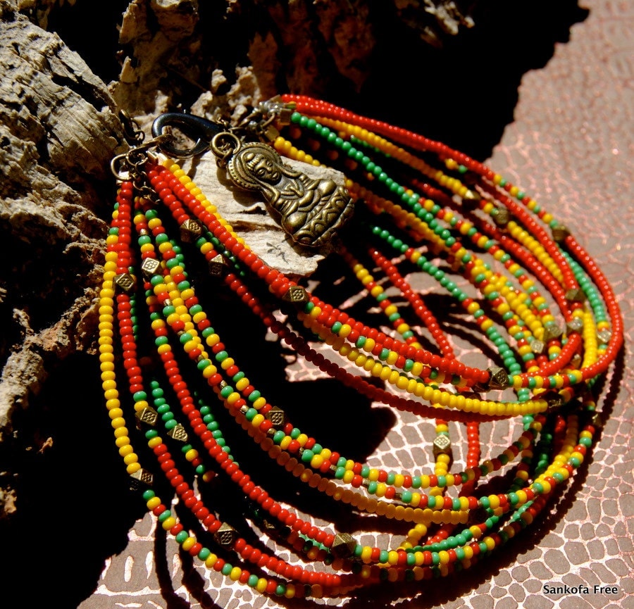 Holy Trinity Bracelet African Jewelry Ethnic Jewelry