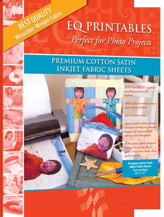 Eq Printables Inkjet Fabric Sheets - Printable Word Searches