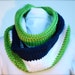 Seattle Seahawks Infinity Scarf or Cowl Hand Knit in Blue