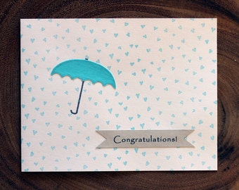 Popular items for rain cards on Etsy