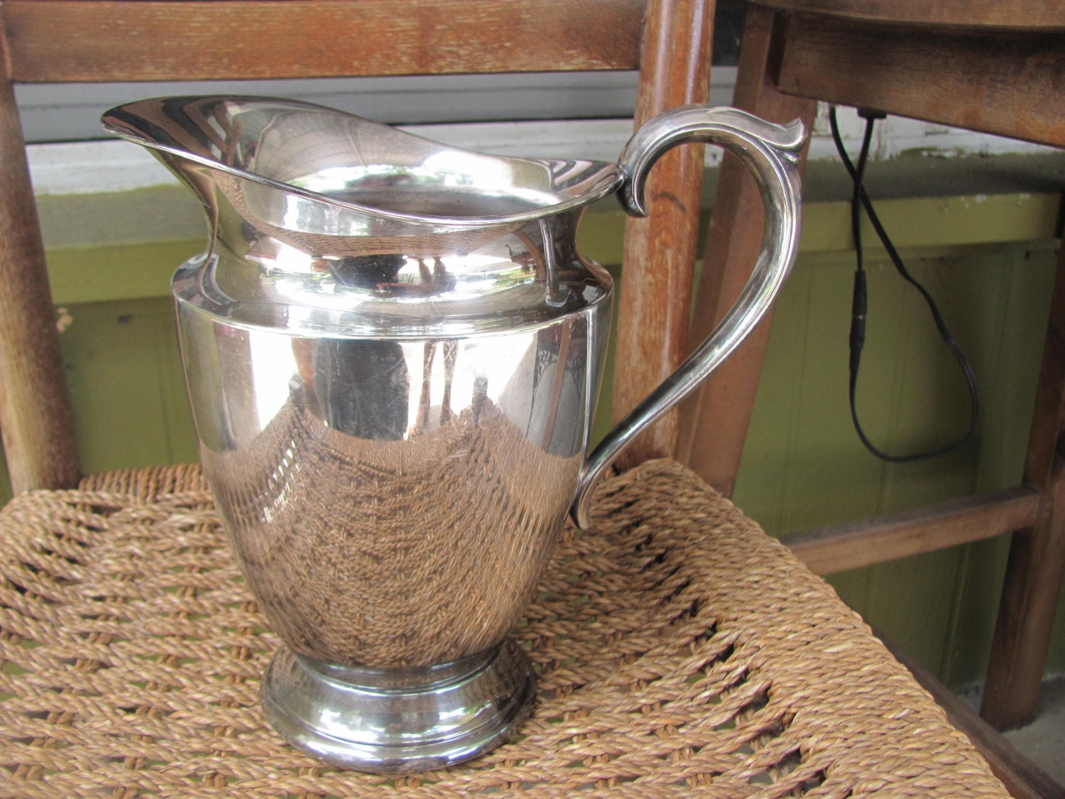 Vintage INTERNATIONAL SIVER Company Silver Plate Pitcher – Haute Juice