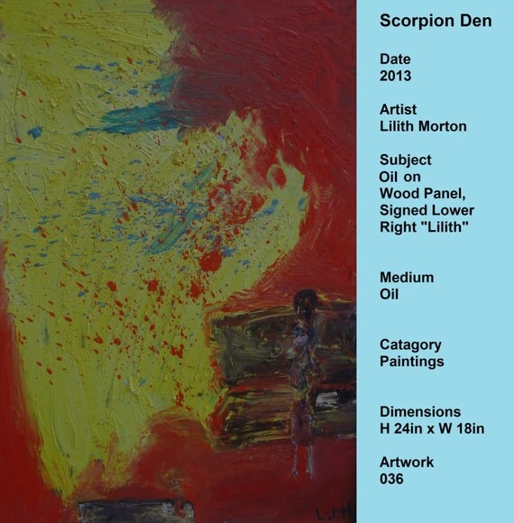 Items similar to Scorpion Den on Etsy