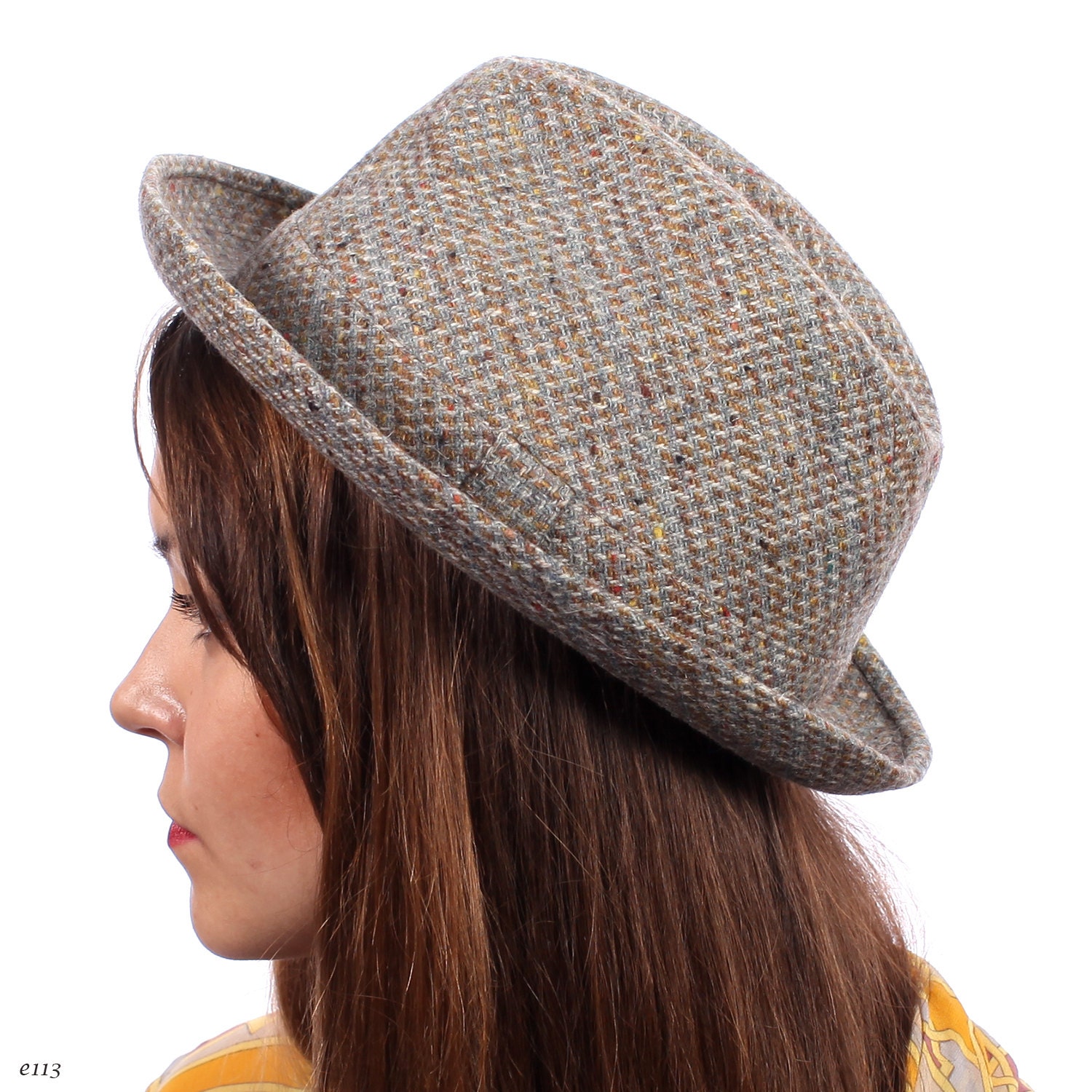 1970s Vintage Hat . Retro BOHEMIAN Hippie Boho Festival Equestrian ...