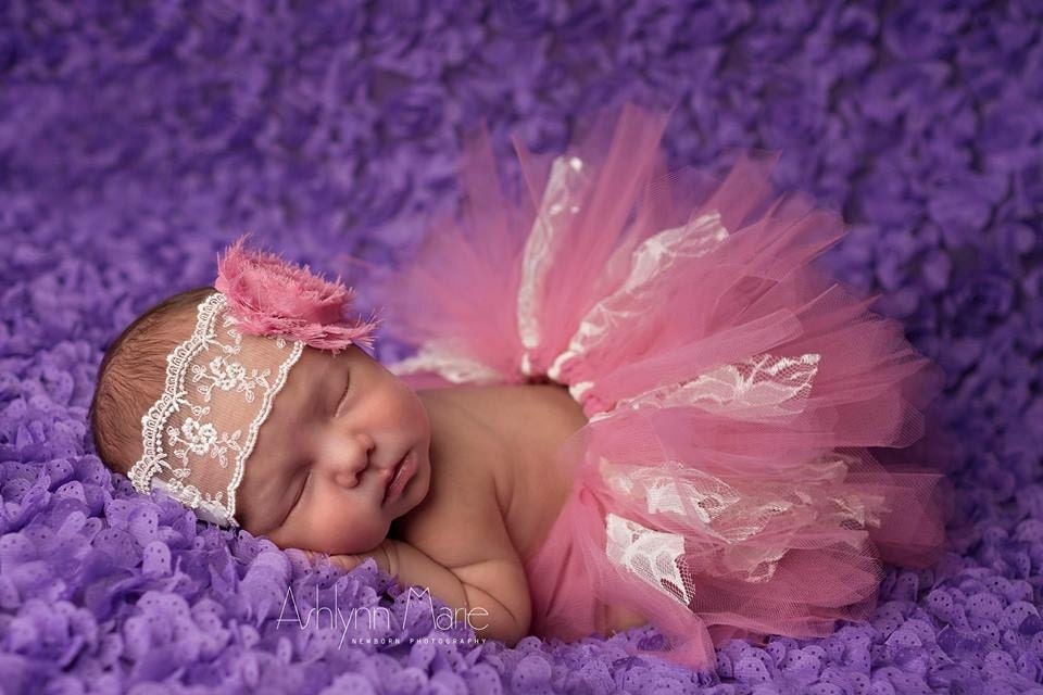 Newborn tutu Tutu set Tutu Rose tutu lace by EmilyzEmbellishments
