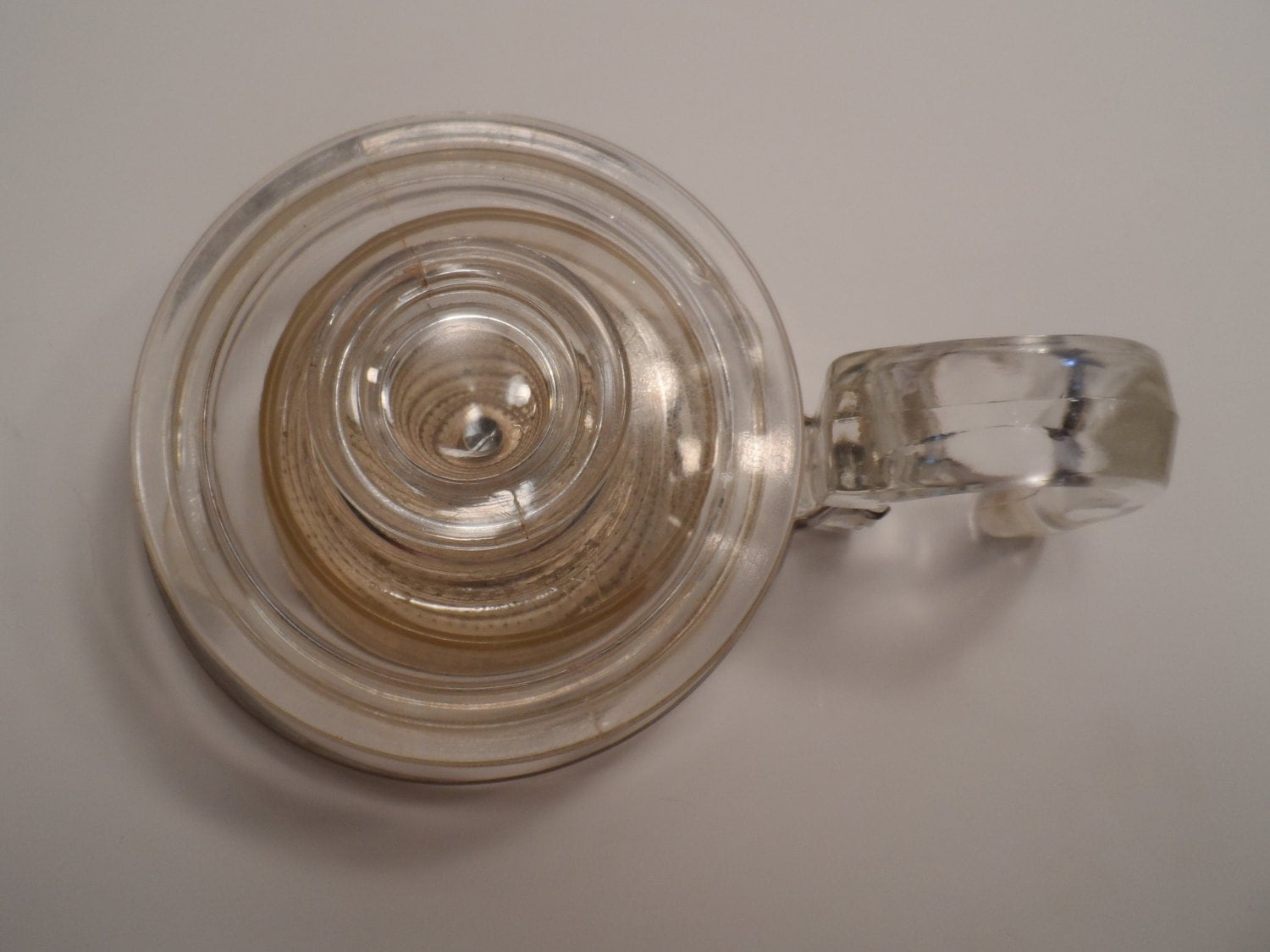 Pyrex Flameware 6 Cup Glass Basket Handle Lid Metal Strainer Band ...