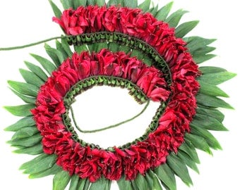 Fresh flower lei | Etsy