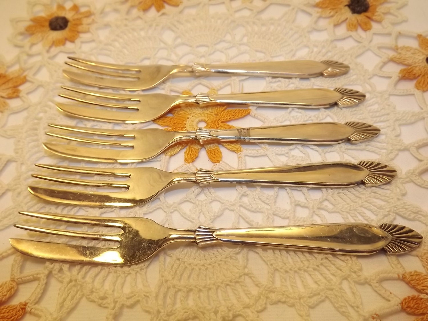 Vintage Angora Silver Plate Company EPNS County Pattern Made In 