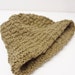 Knit Hat Textured Watch Cap by PeacocksandPurls on Etsy