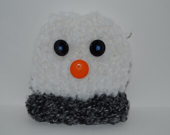Popular items for knit snowman hat on Etsy
