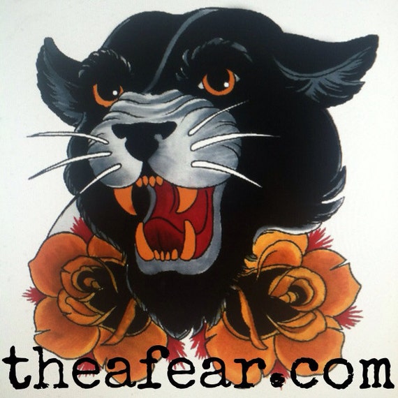 Panther Flash Tattoos
