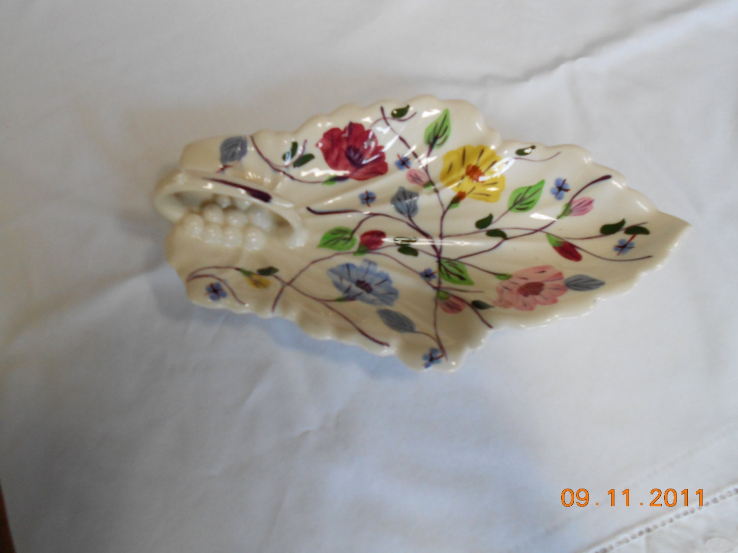Southern Pottery Blue Ridge Chintz Relish Serving Dish – Haute Juice