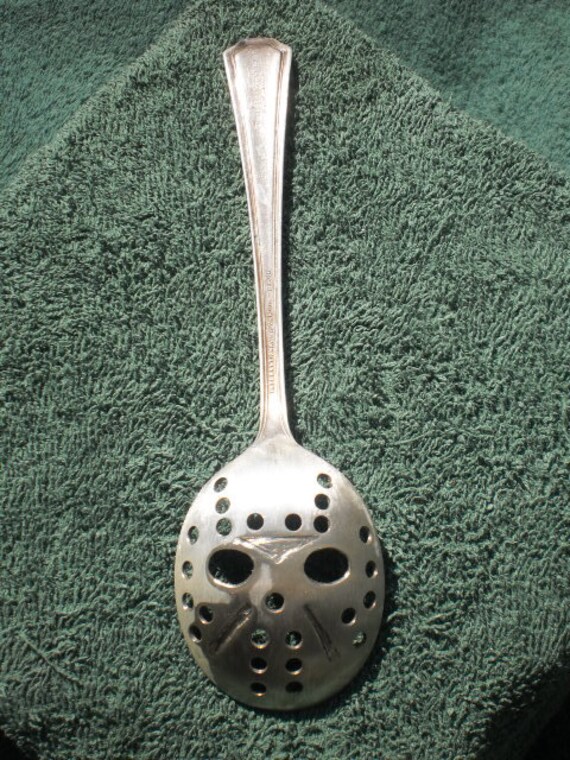 Silverware Art Gothic Skulls Spoon Sculpture Halloween Friday