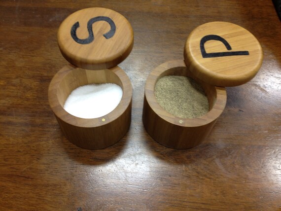 Items similar to Salt & Pepper Jars on Etsy