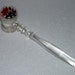 Order of the Eastern Star OES Acrylic Gavel with Red Rose