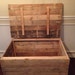 Rustic Toy Chest and Storage Trunk made from by BrittandTyler