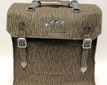 East German Military Surplus Vintage Bicycle Pannier Backpack Bag circa ...
