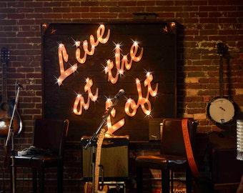 Music Venue Sign Custom Marquee Sign Custom Signs Marquee