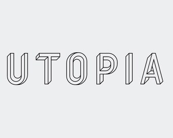 Utopia 14 bold typeface otf