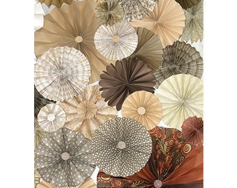 Paper rosettes | Etsy