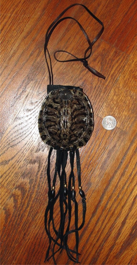 TURTLE SHELL Bag size Sm Native American By LovedByTheBuffalo turtle-shell-bag-size-sm-native-american-by-lovedbythebuffalo