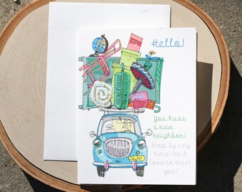 Popular items for just moved cards on Etsy