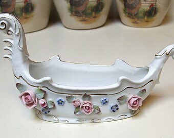 Vintage Napco Ceramic S197 Made in Japan Planter Server Original ...