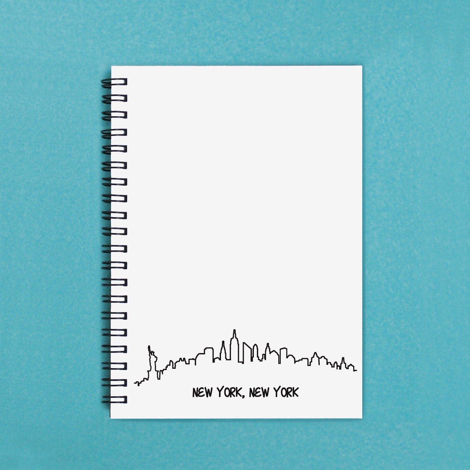 Travel Journal New York New York 5 x 7 by FlamingoRoadJournals