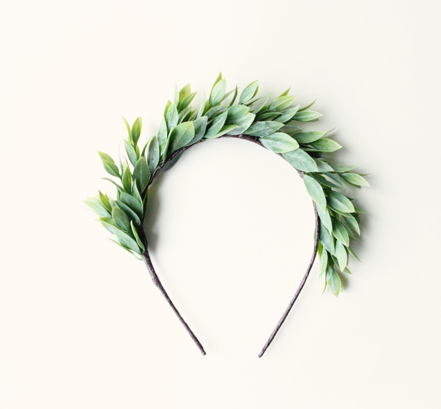 Leaf crown, boho goddess head piece, headband, Grecian-inspired head ...