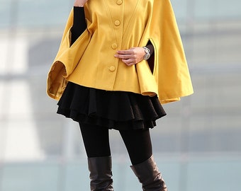 Popular items for wool cape on Etsy