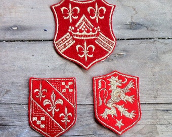 Popular items for crest fabric on Etsy