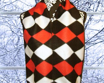 Black red harlequin | Etsy