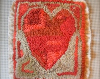 To This Place Rug Hooking PAPER Pattern from Notforgotten