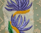 Handmade French Ribbon Flowers by Ribbonflowers on Etsy