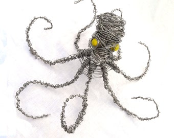 Octopus Wire Sculpture FREE SHIPPING