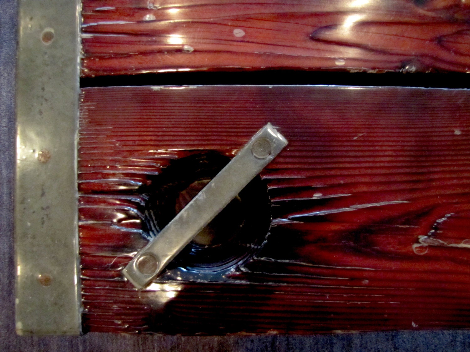 SHIP HATCH DOOR Table World War 2 Liberty Ship by LynnsdaughterRow