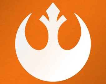 Popular items for rebel alliance decal on Etsy