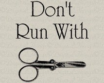 Popular items for run with scissors on Etsy