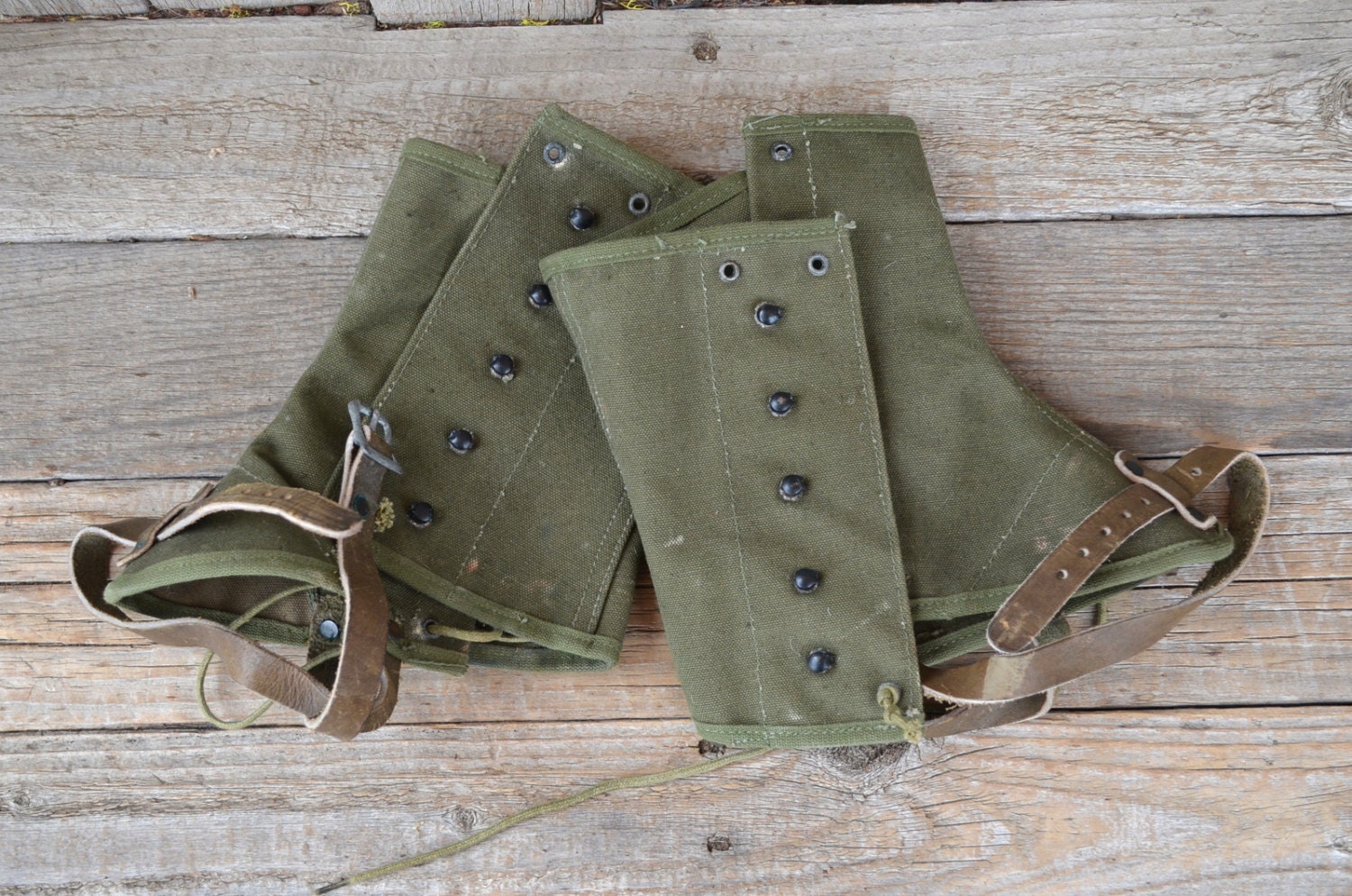 WWll 1945 Tweedie Footwear Corporation Military Spats