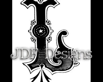 Unique initial letter l related items | Etsy