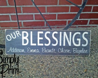 Popular items for blessings sign on Etsy