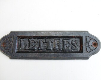 Popular items for cast iron mailbox on Etsy