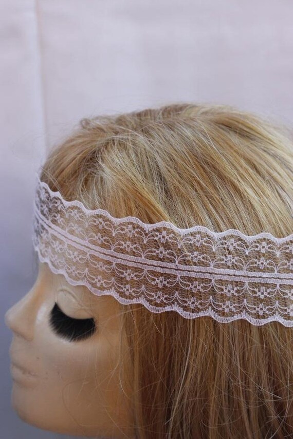 White Lace Headband Hippie Headband Hair Bands Boho Headband