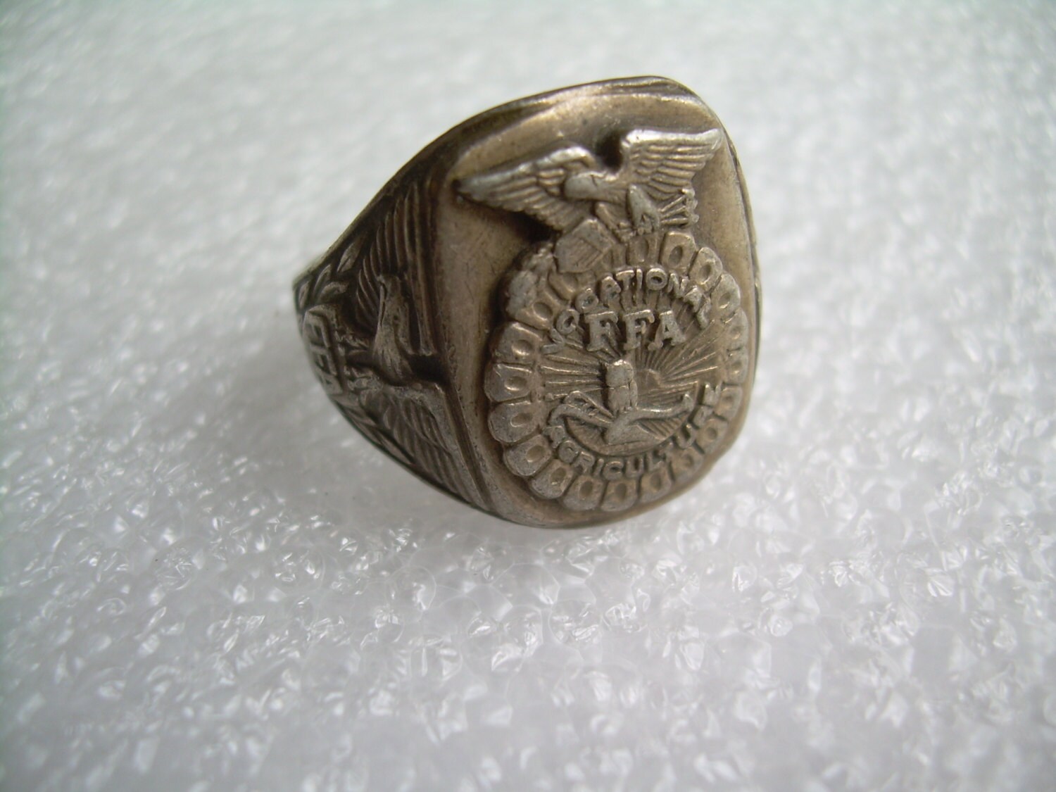 FFA Vocational Agriculture Eagles Ring Size 11.5