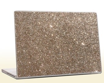 Champagne Gold - Glitter Laptop Skin (extra fine .008)
