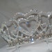 My big fat gypsy wedding hearts Tiara / Headpiece/ Crown