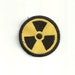 Small Radioactive Sign Patch Custom Made