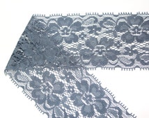 Popular items for gray lace trim on Etsy