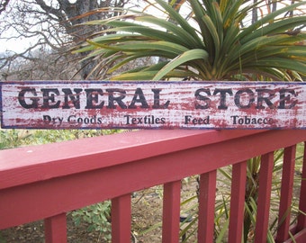 Popular items for general store signs on Etsy